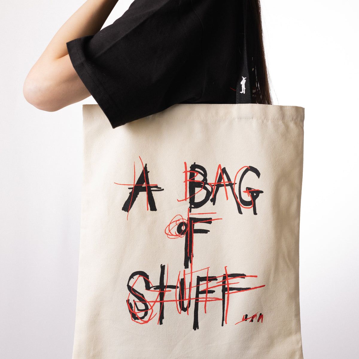 A Bag Of Stuff - White Tote Bag | Accessories | A Bunch Of Stuff By ...