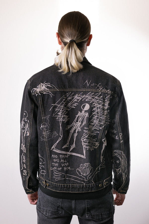 Black Denim Jacket | Apparel | A Bunch Of Stuff By Johnny Depp – A ...